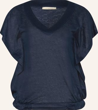 Lilienfels Lilienfels T-Shirt Aus Leinen blau