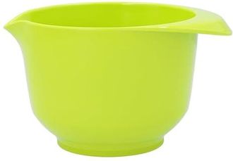 RBV BIRKMANN Birkmann, Rühr- und Servierschüssel, Lemon Green, 12,5×16×9,5?cm - 0,75L, recycelbarem PET, kratzbeständig, spülmaschinen- und mikrowellengeeignet