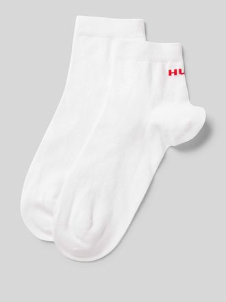 HUGO BOSS Strümpfe mit Label-Print im 2er-Pack