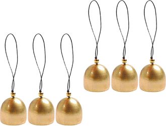 IFUNDOM 6st&uuml;cke Metallglocken F&uuml;r Dekorationsartikel Gartenglocke Und Fenster-windspiele Kleine Gl&ouml;ckchen Als DIY-h&auml;ngegl&ouml;ckchen Mini-windspiele Und Gl&ouml;ckchen