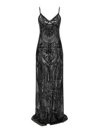 Norma Kamali Robe Au Genou - Noir