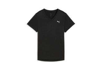 Puma T-Shirt Puma Damen T-Shirt TAD ESSENTIAL VNECK Tee 525890