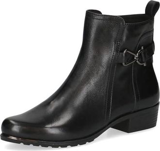 Caprice Bottines tendance pour femme 9-25403-45 - Nappa noir - Taille 36 EU, Nappa noir, 36 EU