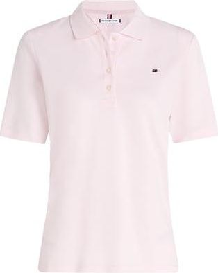 Tommy Hilfiger Polo droit en coton m&eacute;lang&eacute;