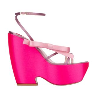 Roger Vivier 100mm Choc Bow Sandalen - - Shoes - Damen - Rosa - 40 EU