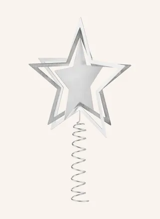 Blomus Blomus Weihnachtsbaumspitze Kitai silber