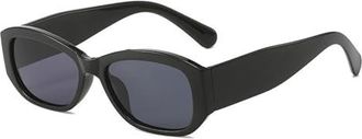 Generic Lunettes De Soleil Carr&eacute;es For Hommes Et Femmes, Monture Petite, For Les Vacances La Plage(Black)