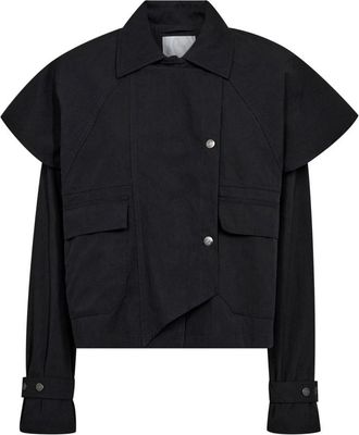 Co'Couture Femme, Vestes, Noir, Taille: 38 FR Vestes