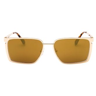 Off-white Off-white Yoder Gold Verspiegelte Sonnenbrille