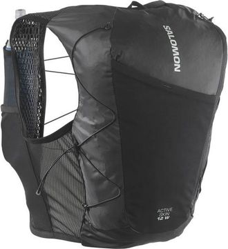 Salomon Rucksack ACTIVE SKIN 12 Women SET BLACK/METAL