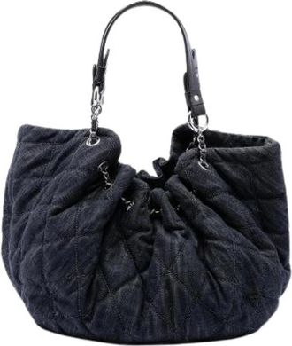 Chanel Pre-owned Stretch Spirit Cabas Tote Bag - - Pre-owned - Damen - Blau - ONE SIZE