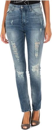 Met Slim Fit Jeans - - Jeans - Damen - Blau - W25