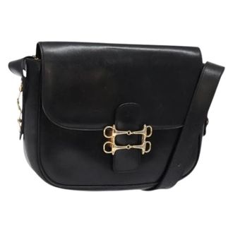 Celine Pre-owned Cuir sacs-celine - Femme - Pre-owned - Noir - Taille: ONE Size