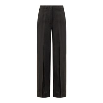 Semicouture Wide Hosen - - Trousers - Damen - Schwarzk - XL
