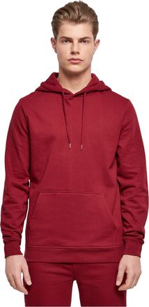 Build Your Brand Basic Hoody Burgundy 4XL