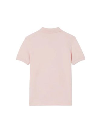 Lacoste Logo Cotton Polo Shirt - Pink