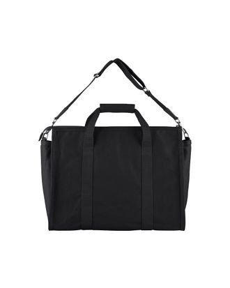 A.P.C. Unisex Crossbody Bag Gym Recuperation Black Cotton Handbags Hand