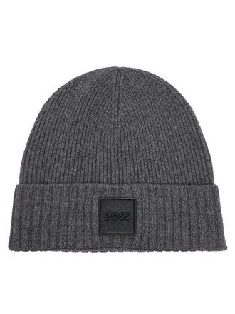 HUGO BOSS M&uuml;tze Flavio 50522426 Grau