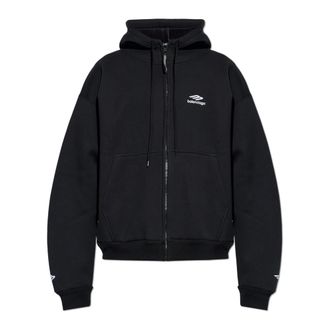 Balenciaga 3B Sports Icon Zip-Up Hoodie - - Sweatshirts & Hoodies - Herren - Schwarzk - L