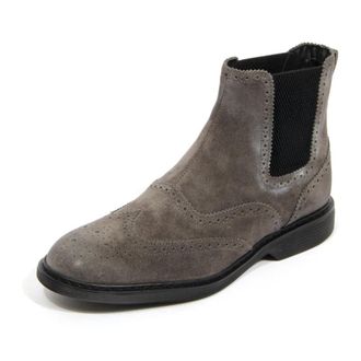 Hogan Beatles Wildleder Chelsea Boot - - Shoes - Herren - Grau - 43 EU