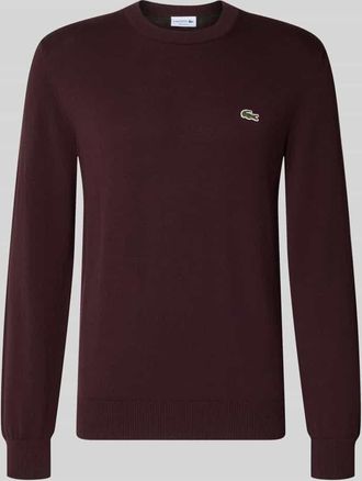 Lacoste Regular Fit Pullover aus Baumwoll-Mix