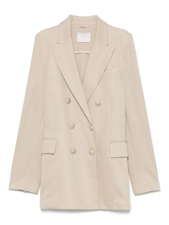 Circolo 1901 blazer à boutonnière croisée - Tons neutres