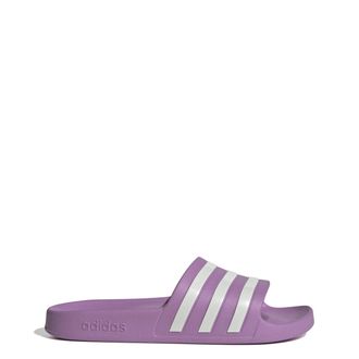 adidas Damen Adilette Aqua Slides, preloved purple/off white/grey two, 40.5 EU