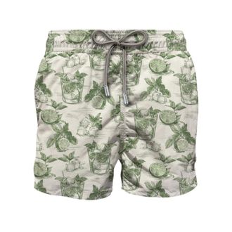 Saint Barth Homme, Maillots de bain, Multicolore, Taille: M Gustavia Swim Shorts