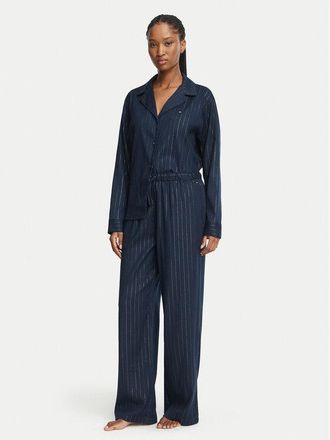 Tommy Jeans Pyjama UW0UW06685 Dunkelblau Relaxed Fit
