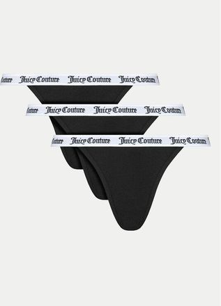 Juicy Couture Panty-Set Diddy JCLBR224572 Schwarz