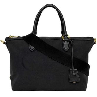 Prada Pre-owned Canvas Handbag - - Pre-owned - Damen - Schwarzk - ONE SIZE