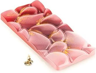 Silikomart Silikomart | Goccia-T, Tritan Schokoladenform, 3 Kavitäten, Packung mit 10 Formen, Größe 150 x 70 mm h 8,3 mm Volumen 3 x 80 ml Tot. 240 ml