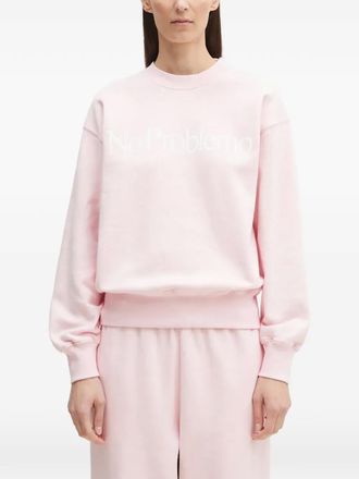 Aries graphic-print sweatshirt - Rosa