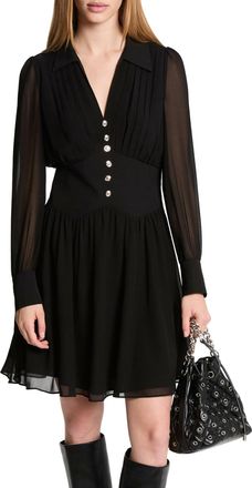 Morgan Damen 251-roplis Kleid, Schwarz, 32