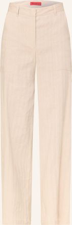 Max & Co. Max & Co. Hose Cogiurato Mit Leinen beige