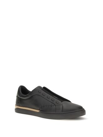 Fendi Mens City Sneakers Nero+nero+choc.taup
