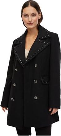 ORSAY Manteau noir pour femme en m&eacute;lange de laine Manteaux tendance pour femmes | Compagnon &eacute;l&eacute;gant | Mode dhiver chaude | Manteaux &agrave; la mode | V&ecirc;tements de