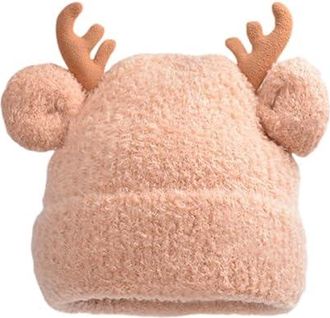 Generic Bonnet Femme Hiver Bonnet Femme Chapeau Femme Hiver Confortable Classique - Bonnet Renne Cozy Hiver, Doubl&eacute; Polaire et Cache-Oreilles, Style Trappeur 