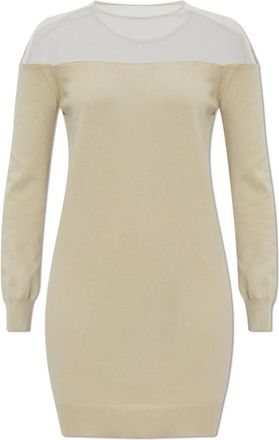 Maison Margiela Femme, Robes, Beige, Taille: 38 FR Robe &agrave; manches longues