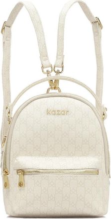 Kazar Urbaner Dual-Purpose-Rucksack mit KAZAR-Monogrammen - - Bags - Damen - Wei&szlig; - ONE SIZE