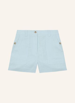 Reiss Reiss Leinenshorts Ashby blau
