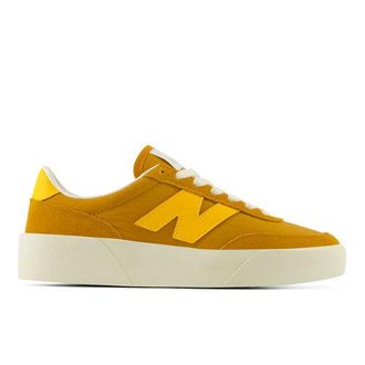 New Balance Unisexe 750 en Marron/Orange, Cuir, Taille 37.5