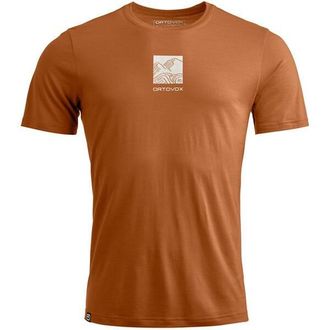 Ortovox Herren Shirt 120 COOL TEC ABSTRACT TS M