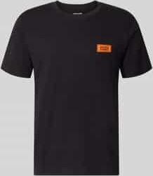 Jack & Jones Regular Fit T-Shirt aus reiner Baumwolle mit Label-Detail