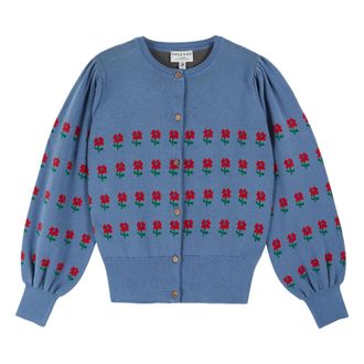 Emile Et Ida Cardigan Jacquard Coton Bio Emile et Ida