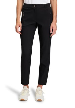 Betty Barclay Damen Stretch-Hose mit elastischem Bund Schwarz,46