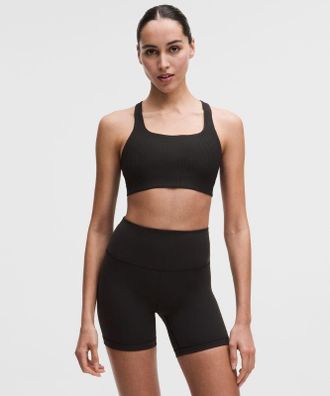 lululemon Brassi&egrave;re All-Time Hero c&ocirc;tel&eacute;e Maintien moyen, bonnets B/C pour Femmes - Taille 2XS