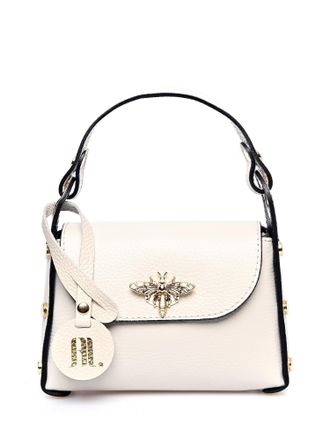 Anna Luchini Beige Rindsledertasche
