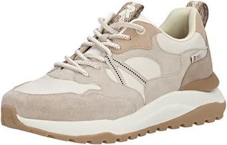 Rieker Femme W2501 Baskets Basses, Blanc, 37 EU