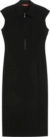 Max Mara Femme, Robes, Noir, Taille: 40 FR Cady Midi Dress